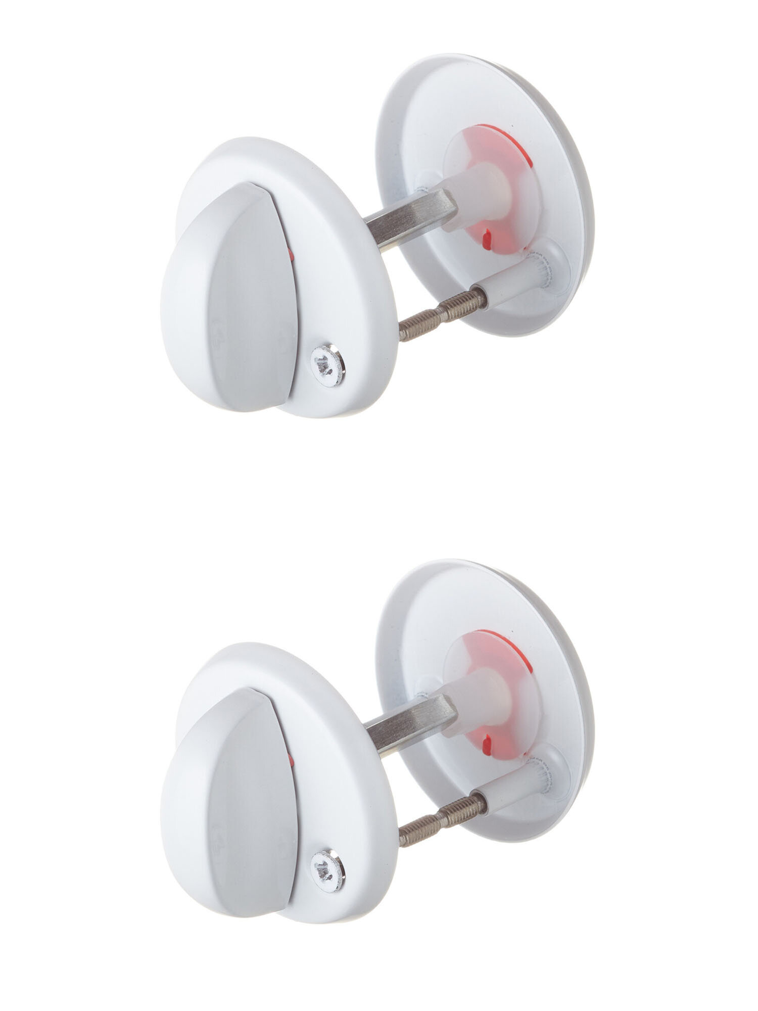 Фиксатор 2014 круглая розетка белый (2 шт.)