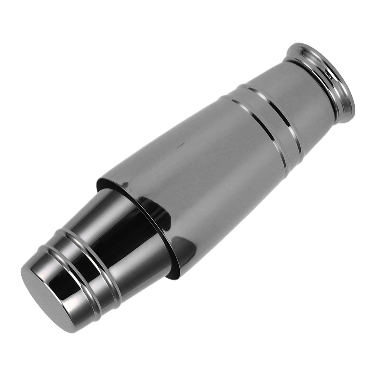 Коктейльный миксер из нержавеющей стали 304, глянцевый, с нижним дном, можно мыть в посудомоечной машине, бостонский шейкер для домашнего бара, черное покрытие