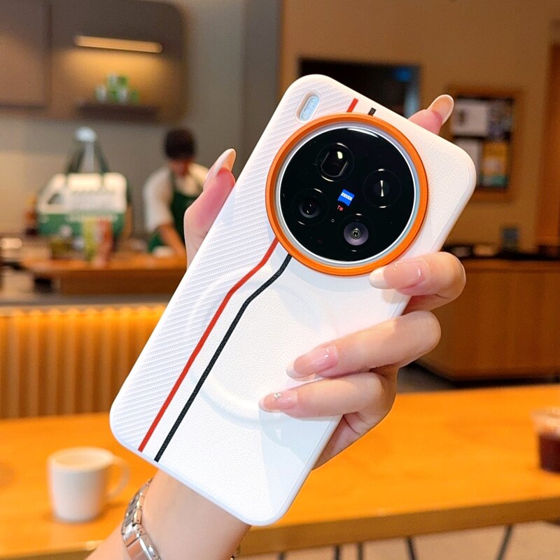 Чехол Для Vivo X300 Pro/Виво X300 Про, soft touch, чехол-кардиомонитор, поликарбонат (PC), защита камеры, ударопрочный, усиленные углы, Vivo, Vivo X300 Pro, white,