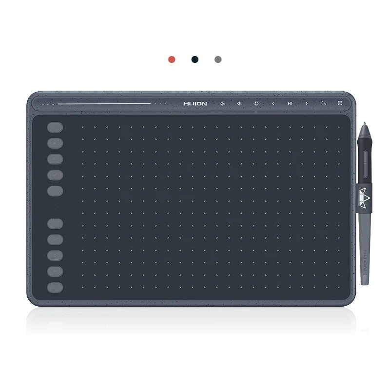 HUION HS611 Графический планшет, Space Gray