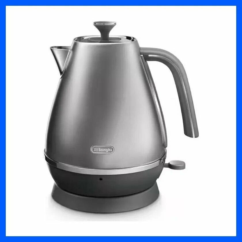 DeLonghi Электрический чайник De’Longhi Distinta Flair, серебристый