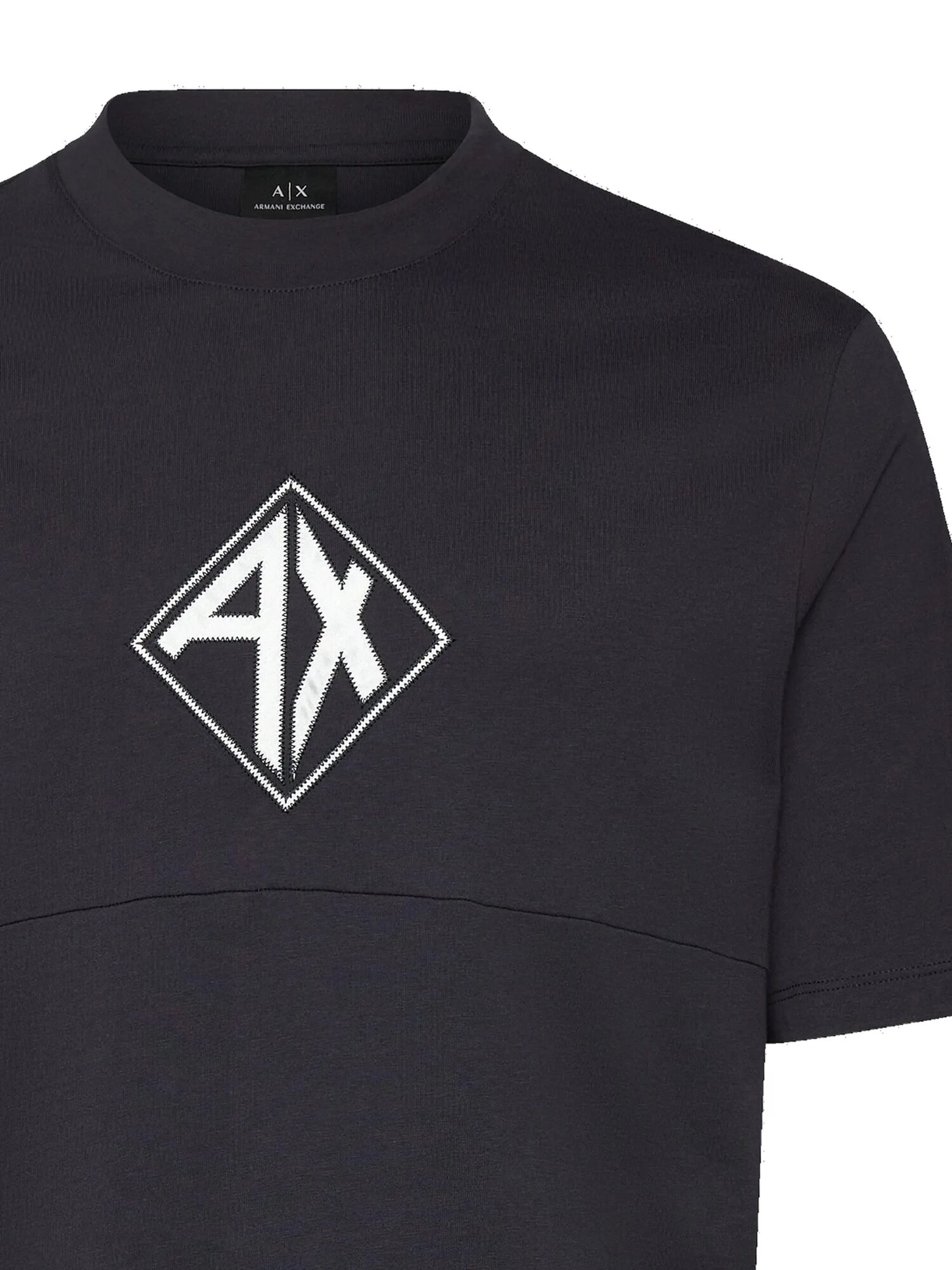 Футболка Armani Exchange, размер S, синий — фото 1