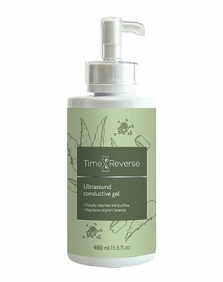 TIME REVERSE Гель проводник для ультразвуковой чистки лица Ultrasound Conductive Gel, 460 мл