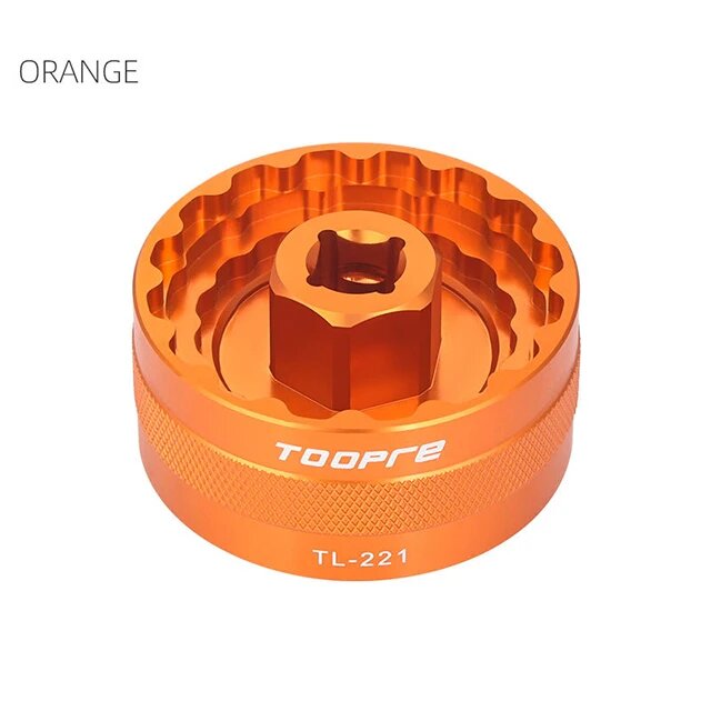 TOOPRE Инструмент для нижних подшипников 5 в 1 Оранжевый, Orange
