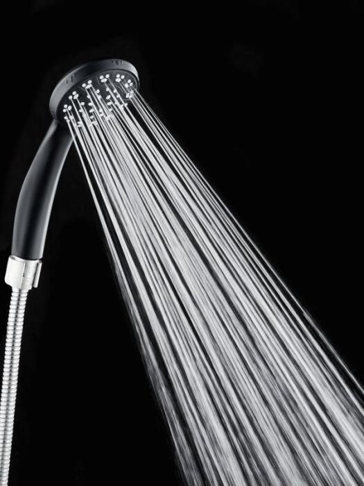 Душевой гарнитур Orange One Life OL11B черный