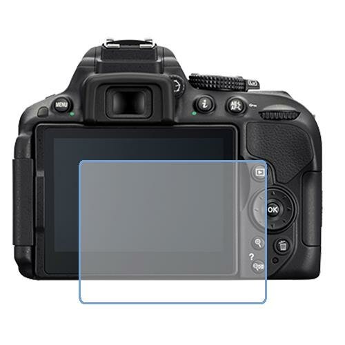 Скрин Мобайл защитный экран для фотоаппарата Nikon D5300 из нано стекло 9H