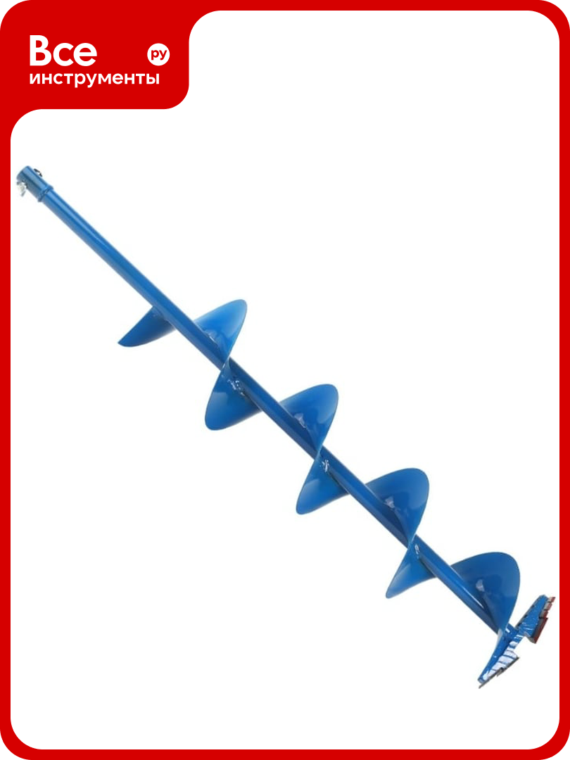 Шнек двухзаходный D 180i для льда, 1000х180 мм PATRIOT 742004465