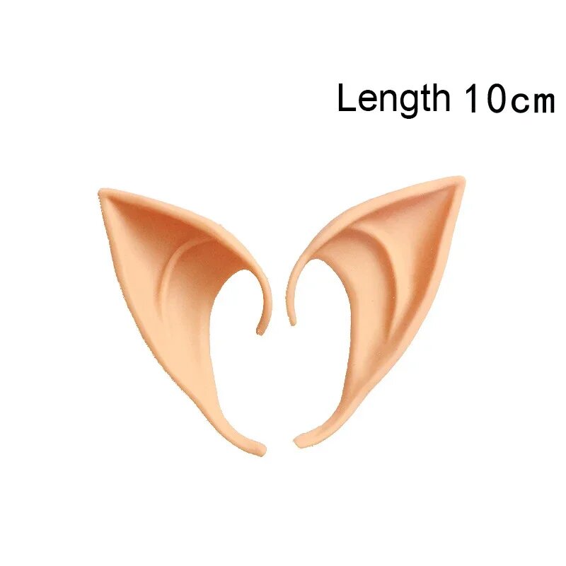 Латексные уши эльфа MOONBIFFY 10cm Light Skin