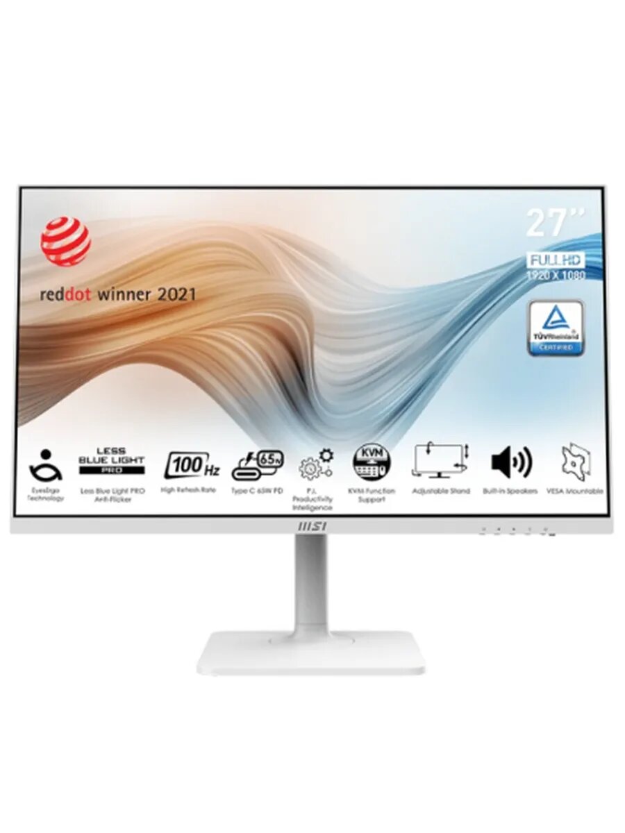 27" Монитор Modern MD272XPW 9S6-3PB19H-099 белый - 1920x1080