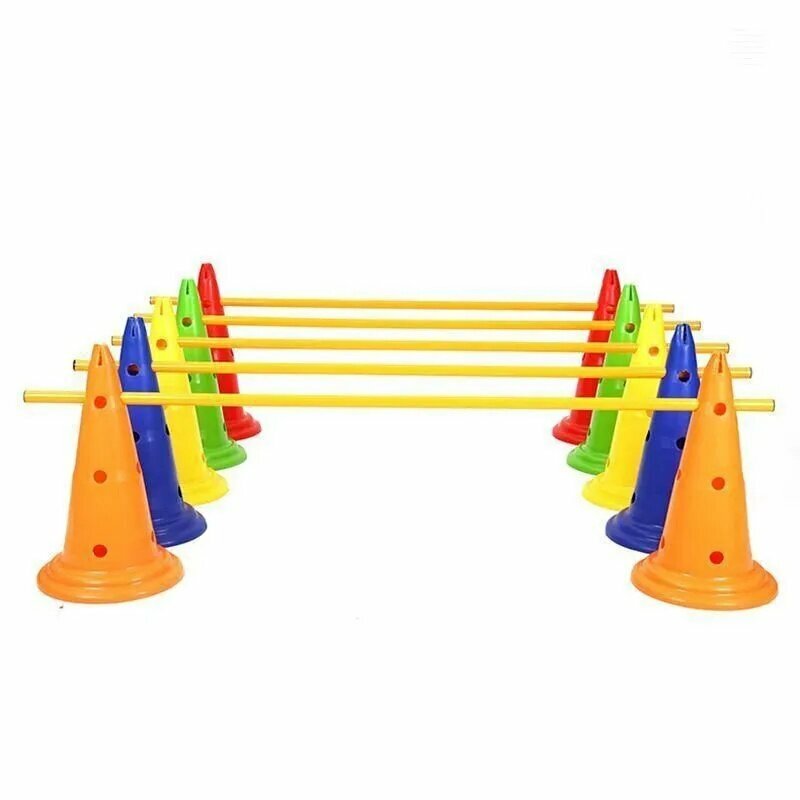 Набор препятствий для аджилити Dog Activity, Trixie (6 конусов 30 см, 3 перекладины 100см, 32091)