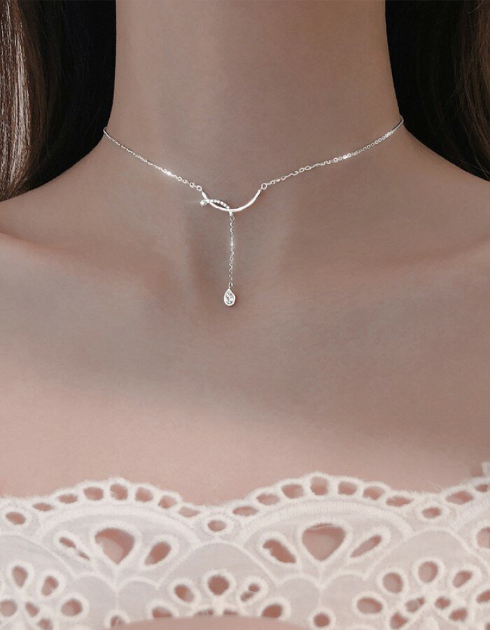 Колье, кристалл