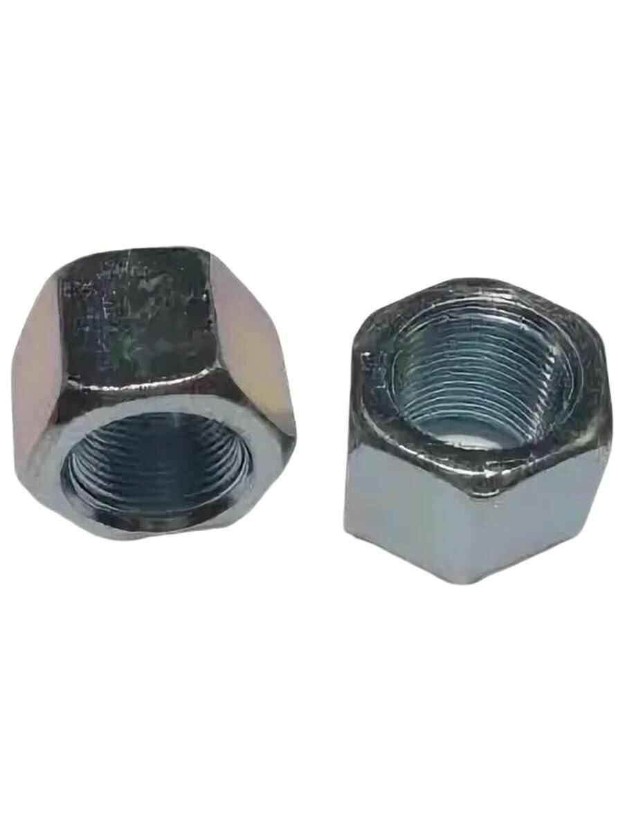 Гайка стремянки прицепа ( М22*1.5 H-28мм ) тефлон (морозостойкий) / КМД, 5шт.