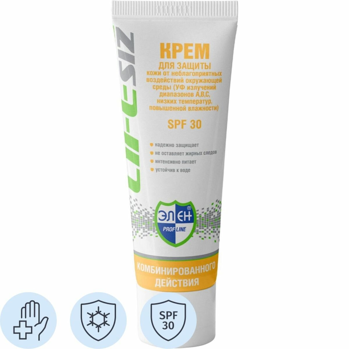 Крем Lifesiz Элен Profline SPF30 от ультрафиолета и обморожения для рук и лица 100 мл (2314267)