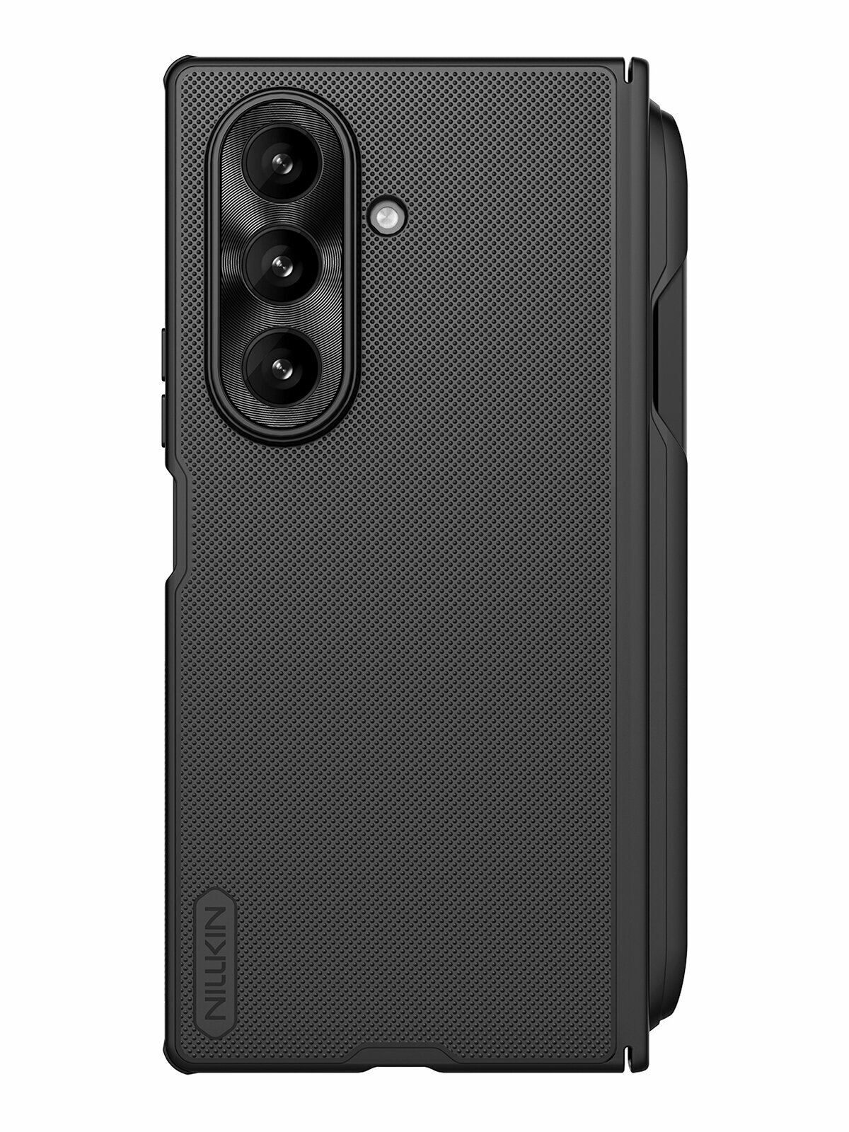 Чехол Nillkin на Samsung Galaxy Z Fold7, Super Frosted Shield с усиленной защитой углов, со стилусом, черный