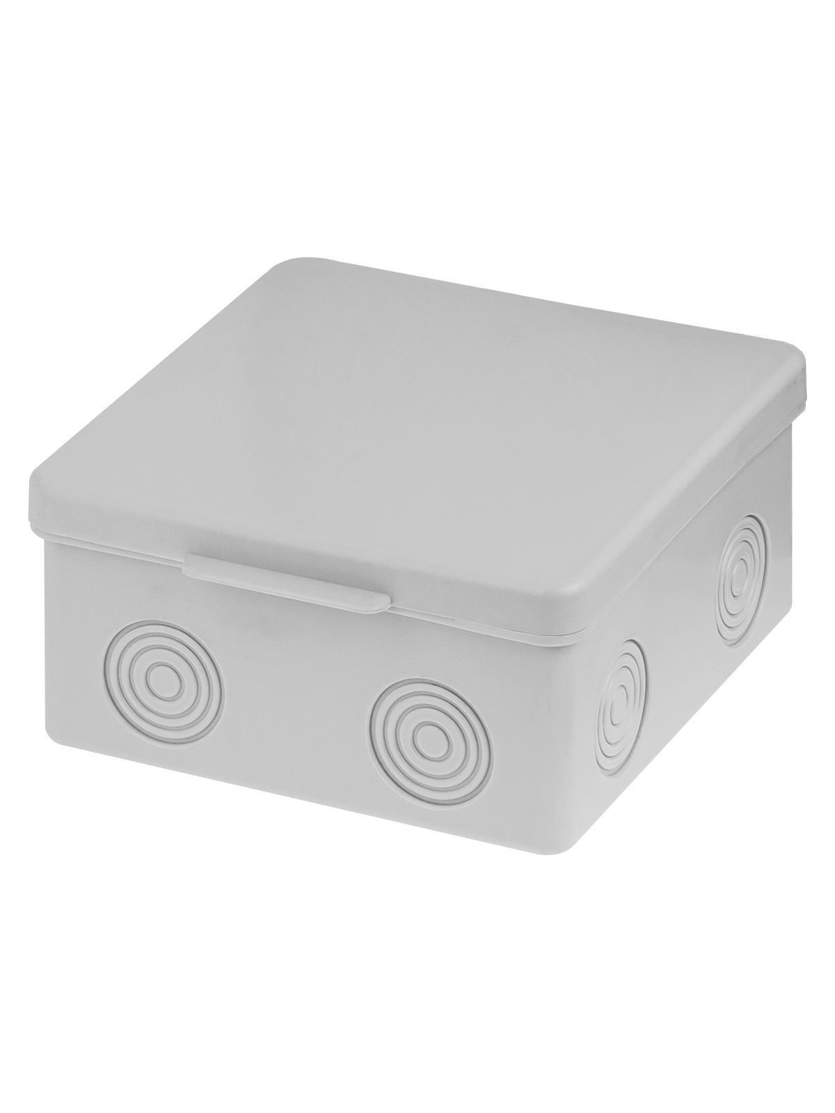 Набор Коробка распаячная TDM ОП 100х100х55мм, крышка, IP54, 8вх, без гермовводов {SQ1401-0813} (2 шт)