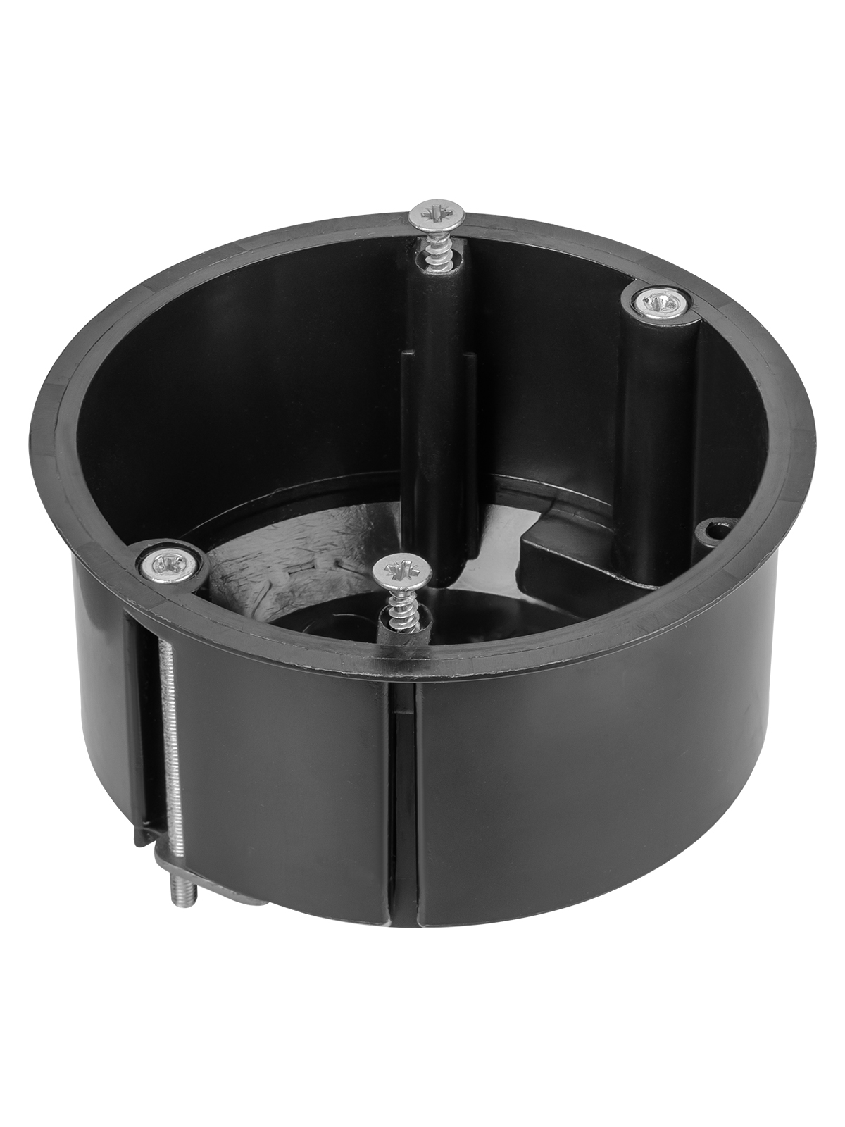 Набор Коробка установочная TDM СП D73х45мм, саморезы, метал. лапки, IP20 {SQ1403-0909} (5 шт)