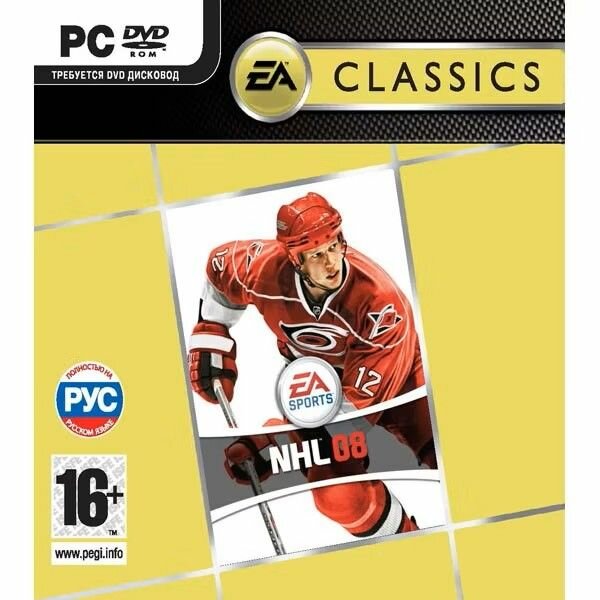 Игра для ПК NHL 08 (русская версия, Electronic Arts)