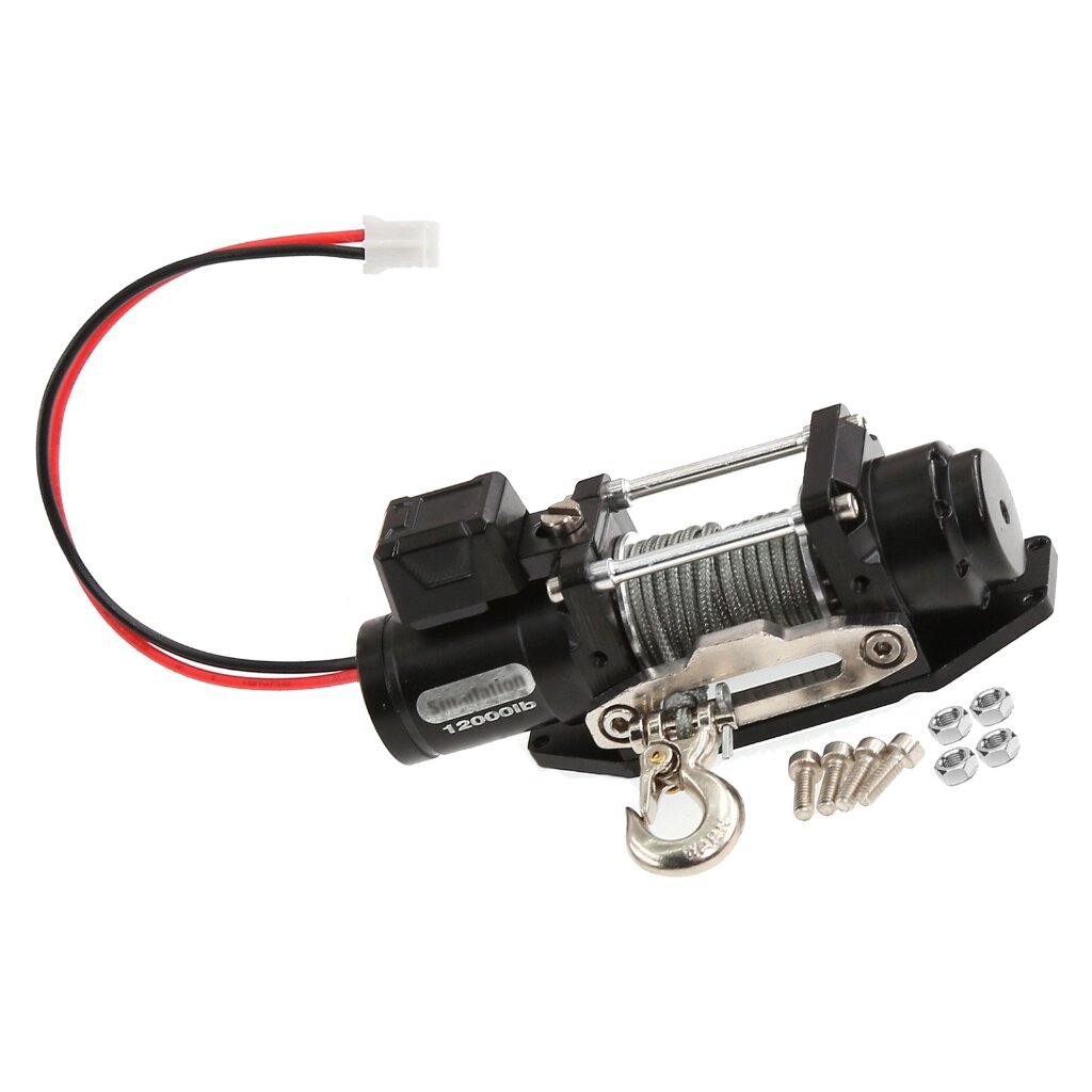 Прочная электрическая лебедка с металлическим пультом для точного контроля, масштаб 1/10 и 1/8