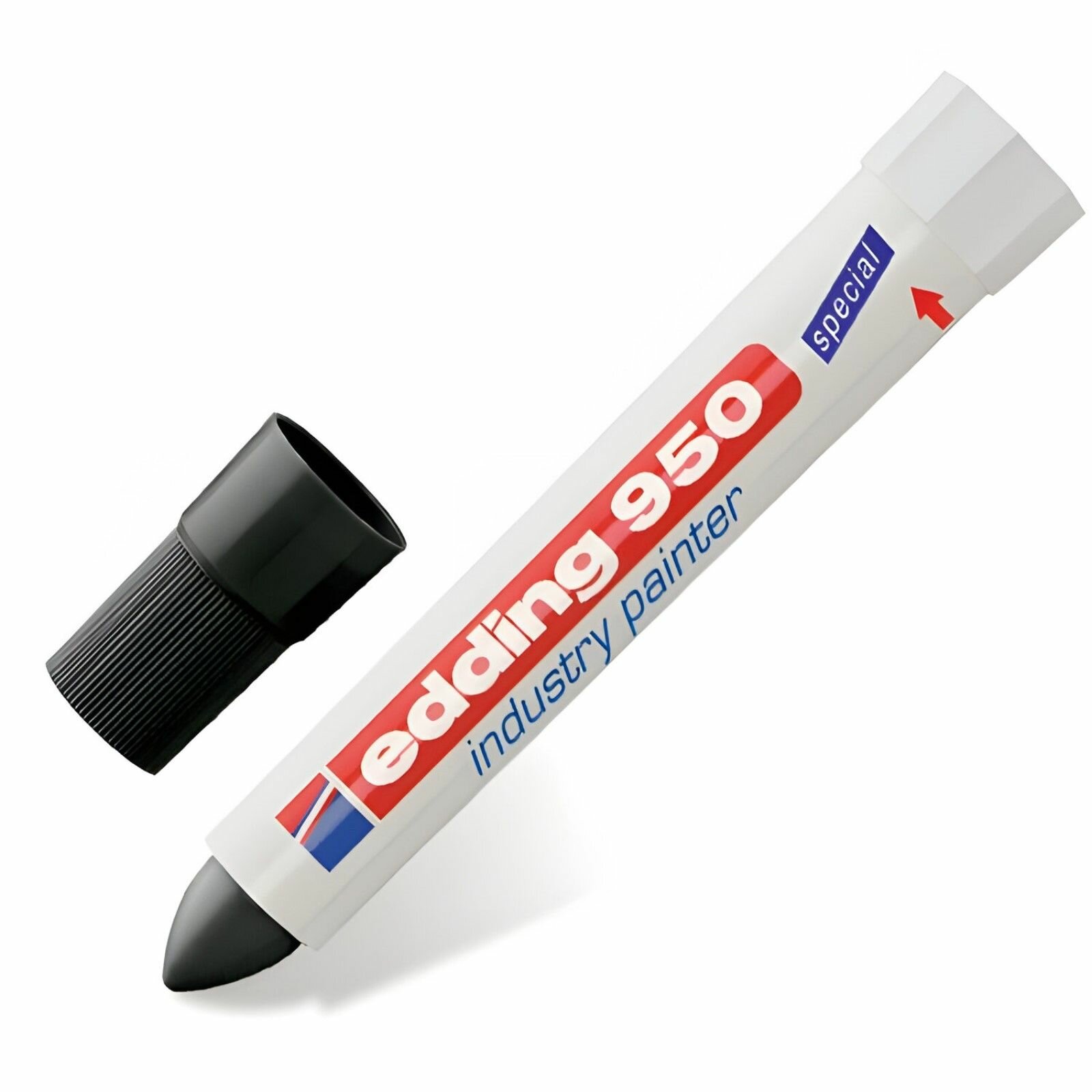 Маркер-паста для промышленной графики Edding, черный, круглый 3-10 мм