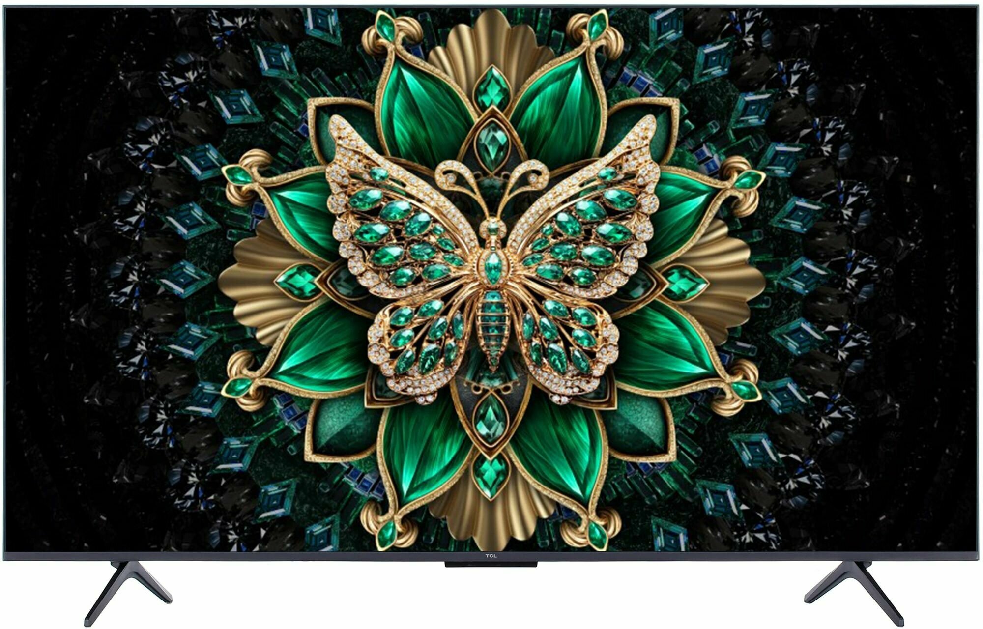 55" (139.7 см) Телевизор TCL 55C6K, черный