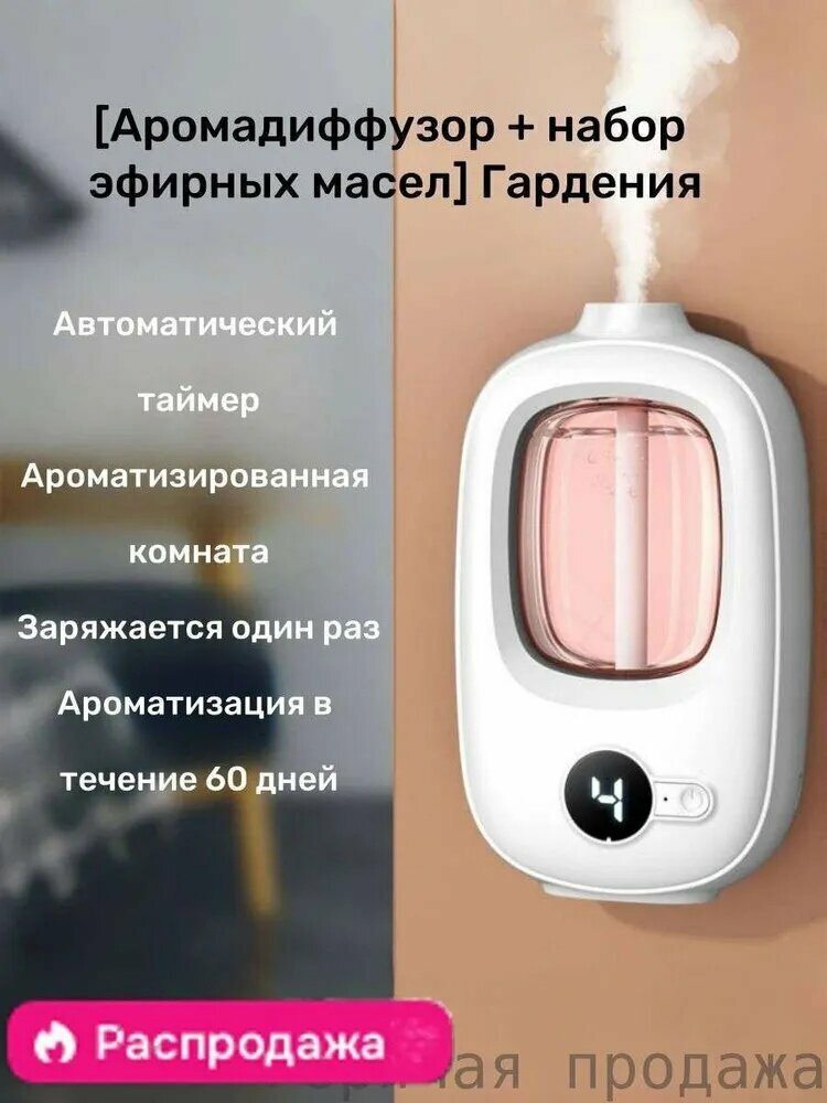 Освежителя воздуха автоматический для туалета, дома, офиса / Автоматический распылитель свежего воздуха / Диспенсер