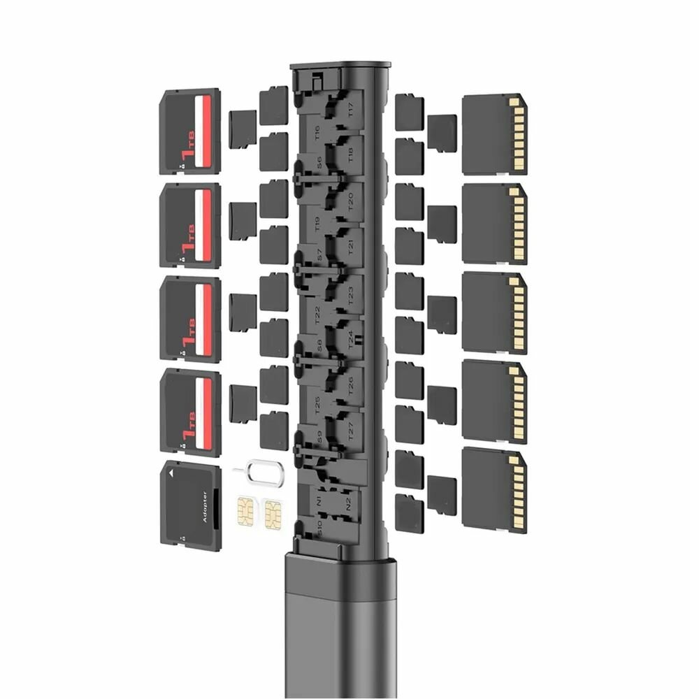 Чехол для карт памяти и симм карт