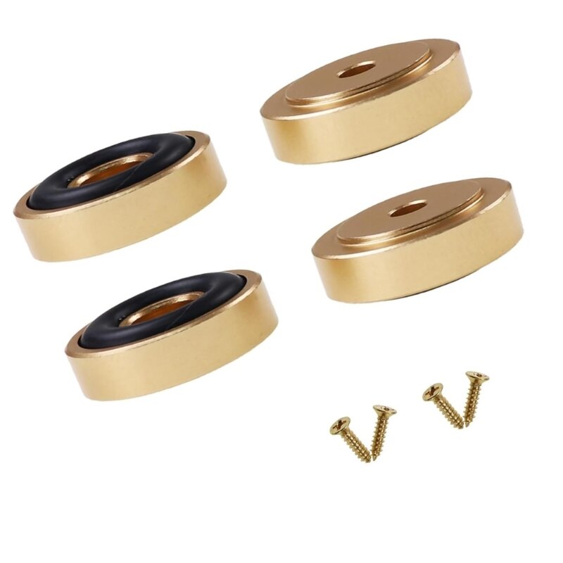 4шт Металлических Противоскользящих Ножек Разделочной доски Для Разделочных Досок И Шкафов Для Предотвращения Скольжения И Защиты Поверхностей