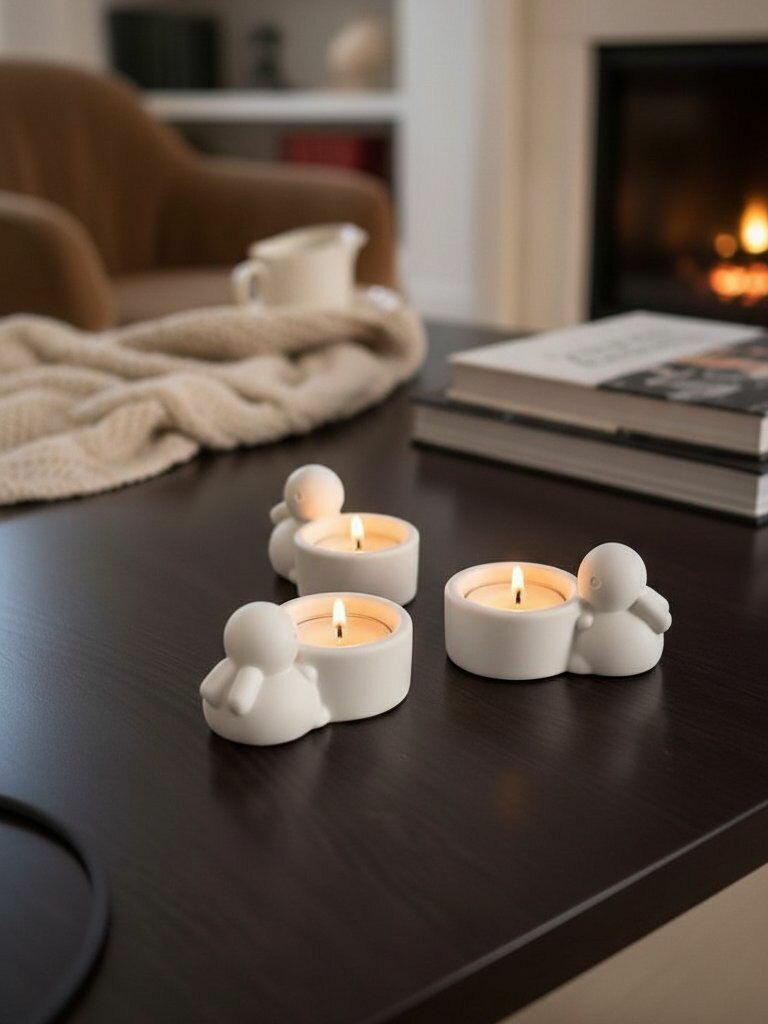 Подсвечники набор 3 шт