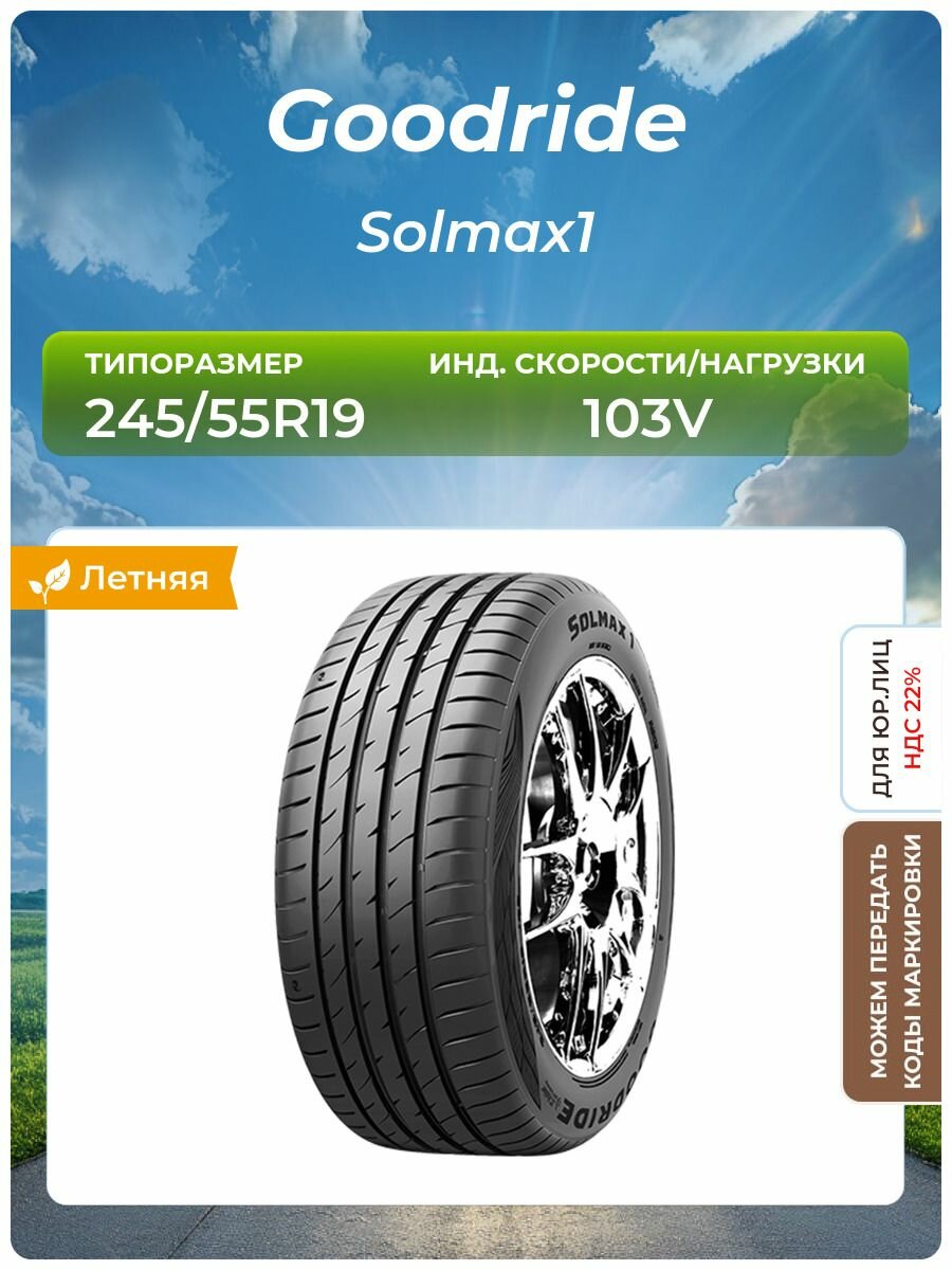 Шина Goodride Solmax1