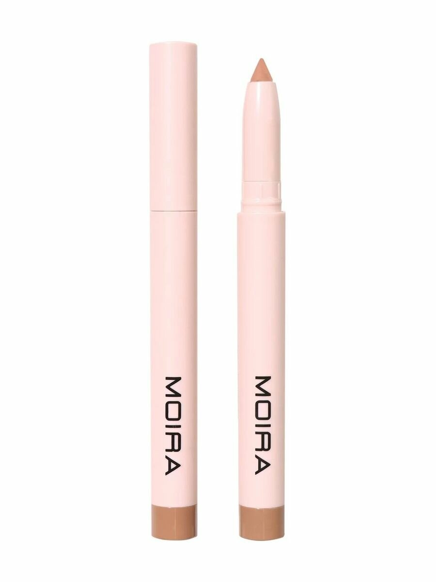 MOIRA Тени-карандаш для глаз Moira At Glance Stick Shadow, 1,5 г, 4 Натуральный Бежевый