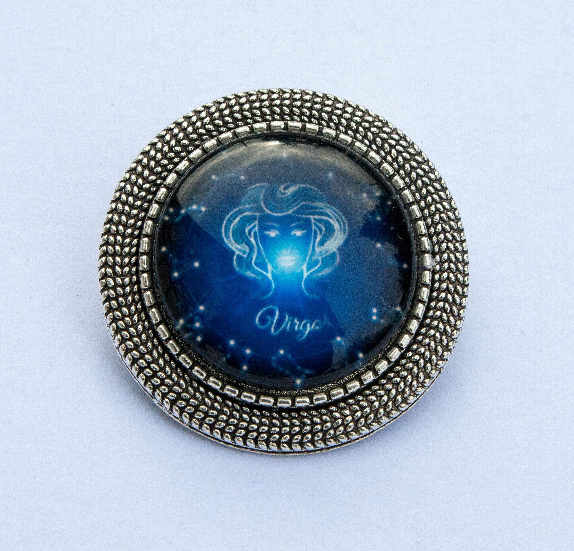 Брошь, стекло