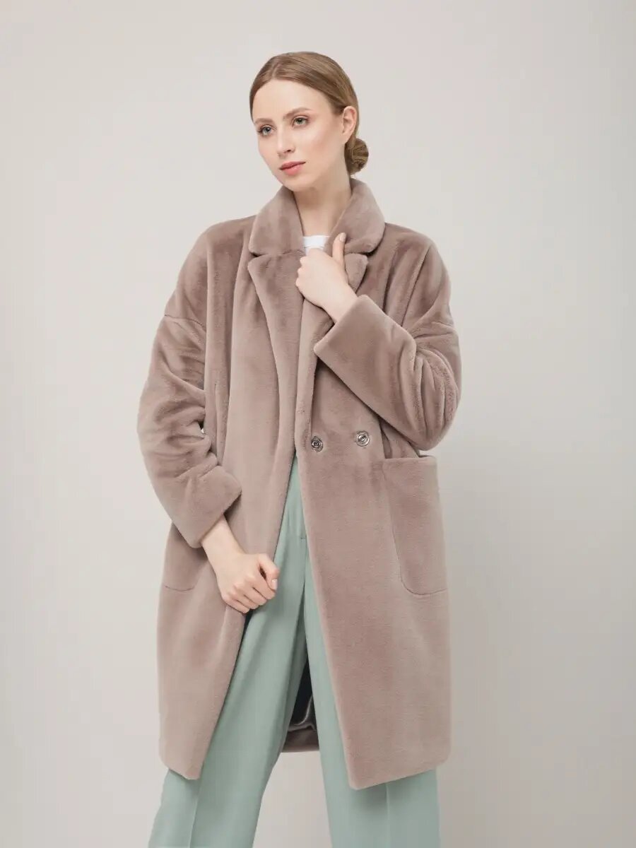 Шуба чебурашка