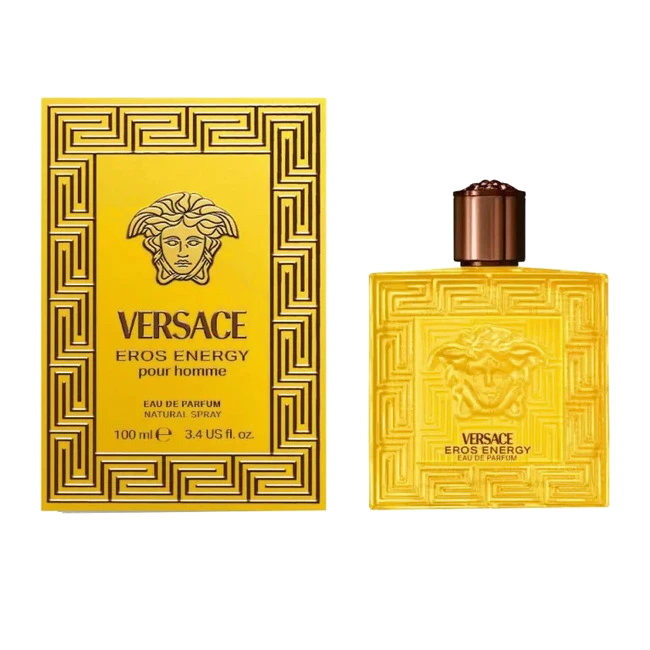 Мужские духи Versace Eros Energy 100 мл / Версаче Эрос Энерджи Желтый