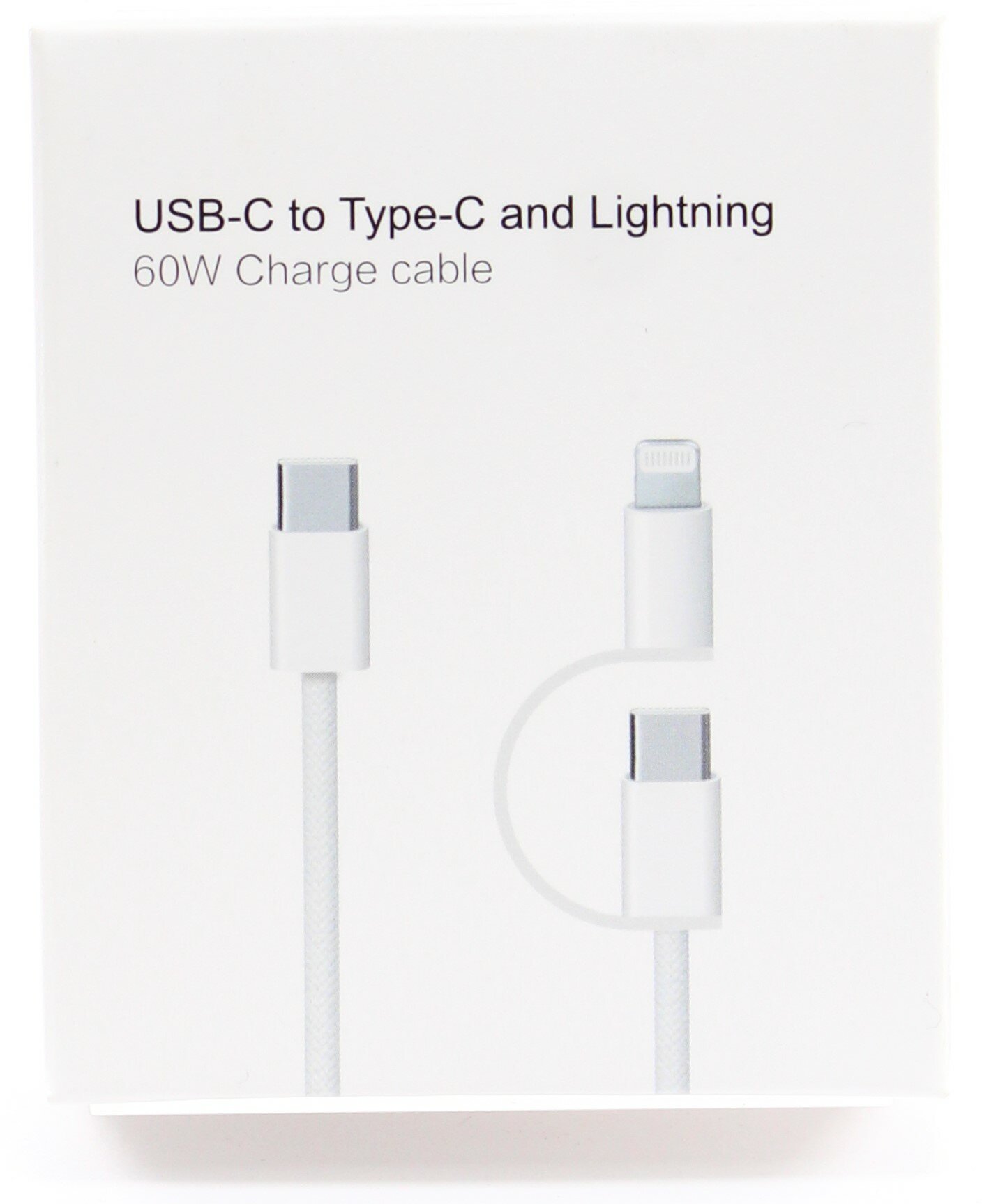 USB Кабель для Apple/iPhone, Type-C + Lighting — фото 1
