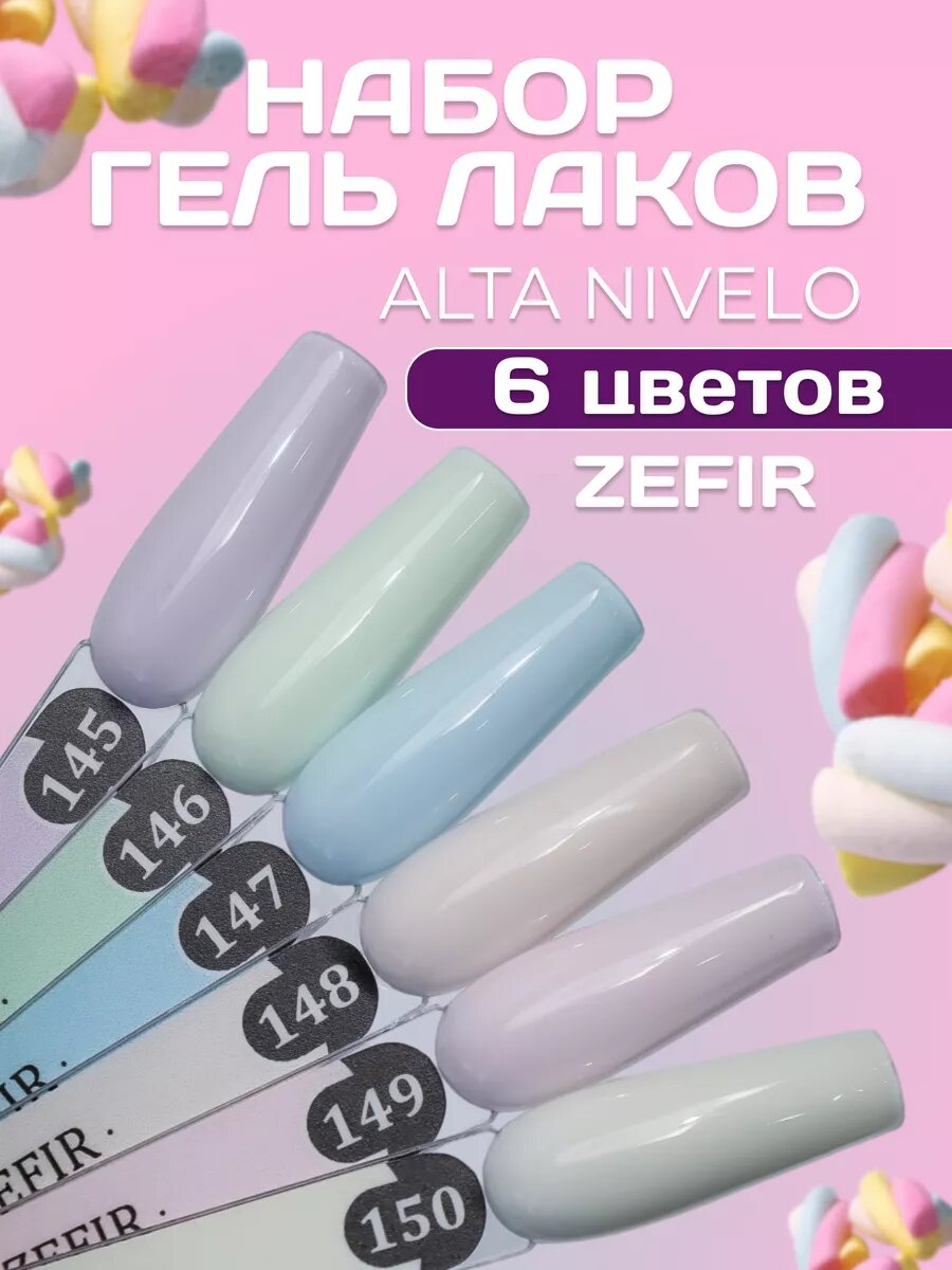 Набор гель лаков для ногтей