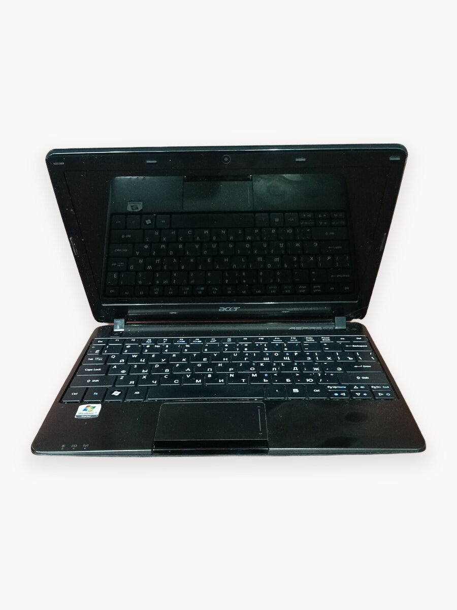 11,6" Нетбук Acer AO-722 1024x600, AMD C-60, RAM 2 ГБ, HDD 100 ГБ, Windows 7. Чёрный. Товар уцененный.