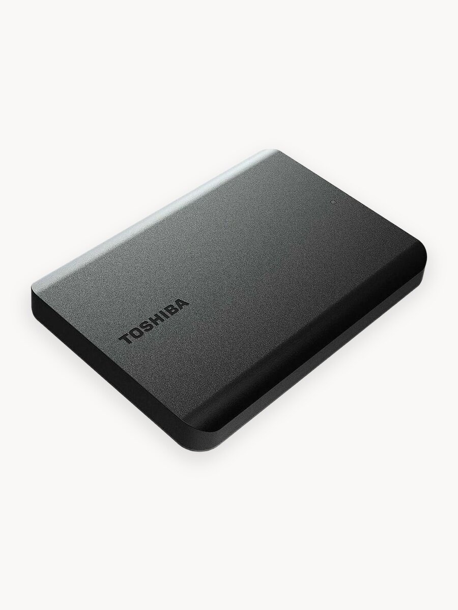Toshiba 500 ГБ Внешний жесткий диск Canvio Basics1 USB 3.2 (HDTB510EK3AA), черный