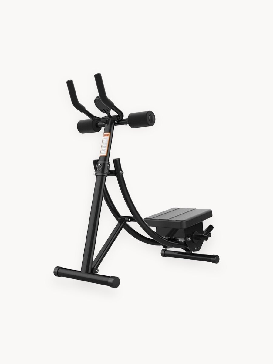 Тренажер для пресса, мышц живота, складной без дополнительных утяжелителей. Оборудование для тренировок.