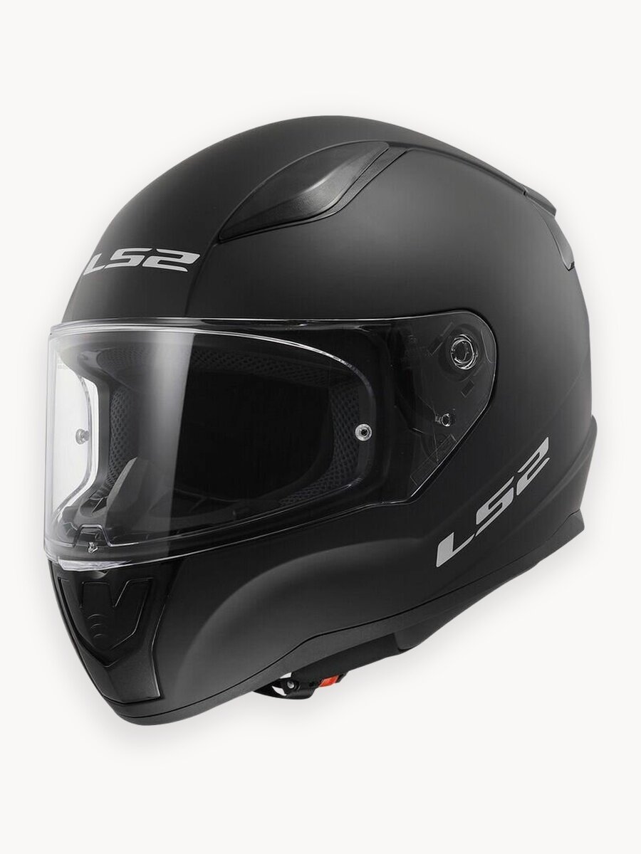 Шлем для мотоцикла ( мотошлем интеграл ) FF353 RAPID 2 SOLID (S, Matt Black)