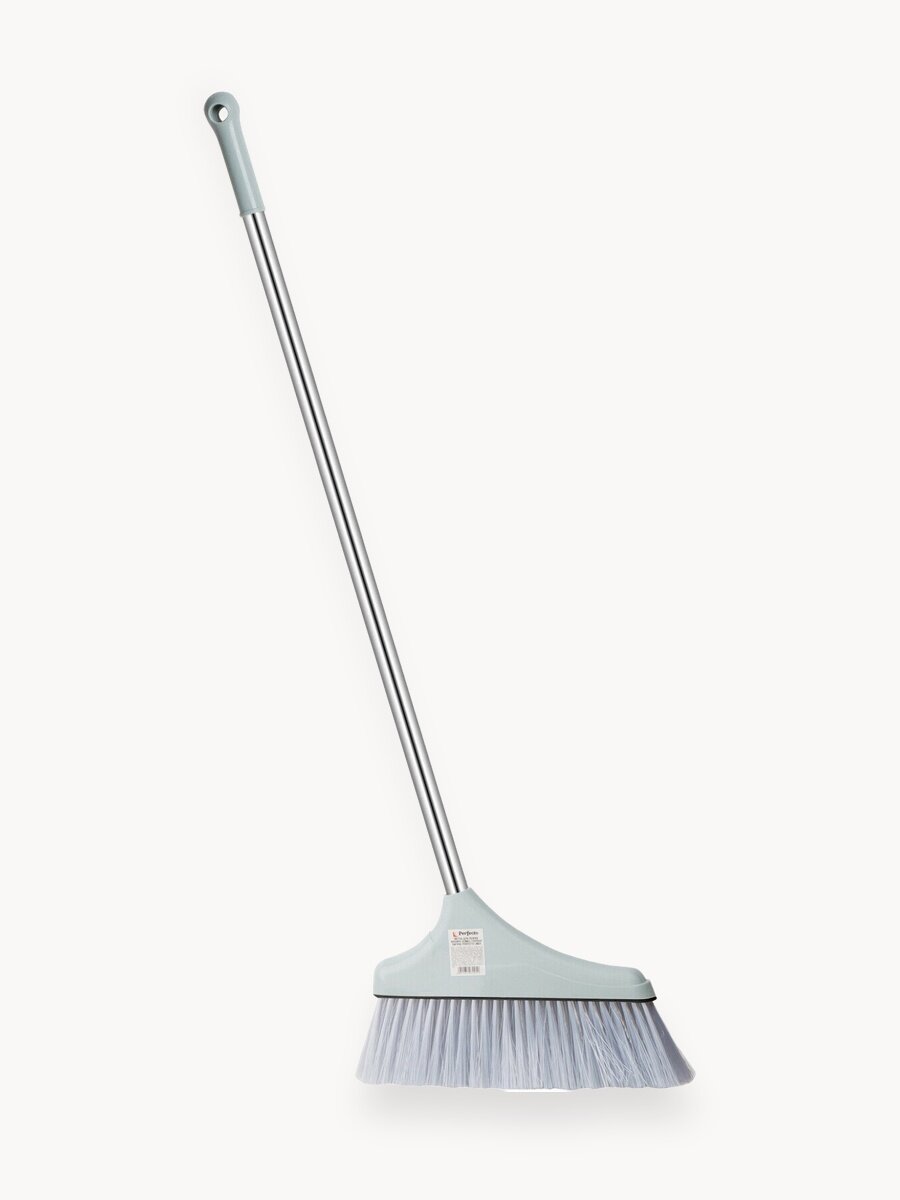 Метла PERFECTO LINEA Klinko голубая лагуна с металлической рукоятью (43-103296)