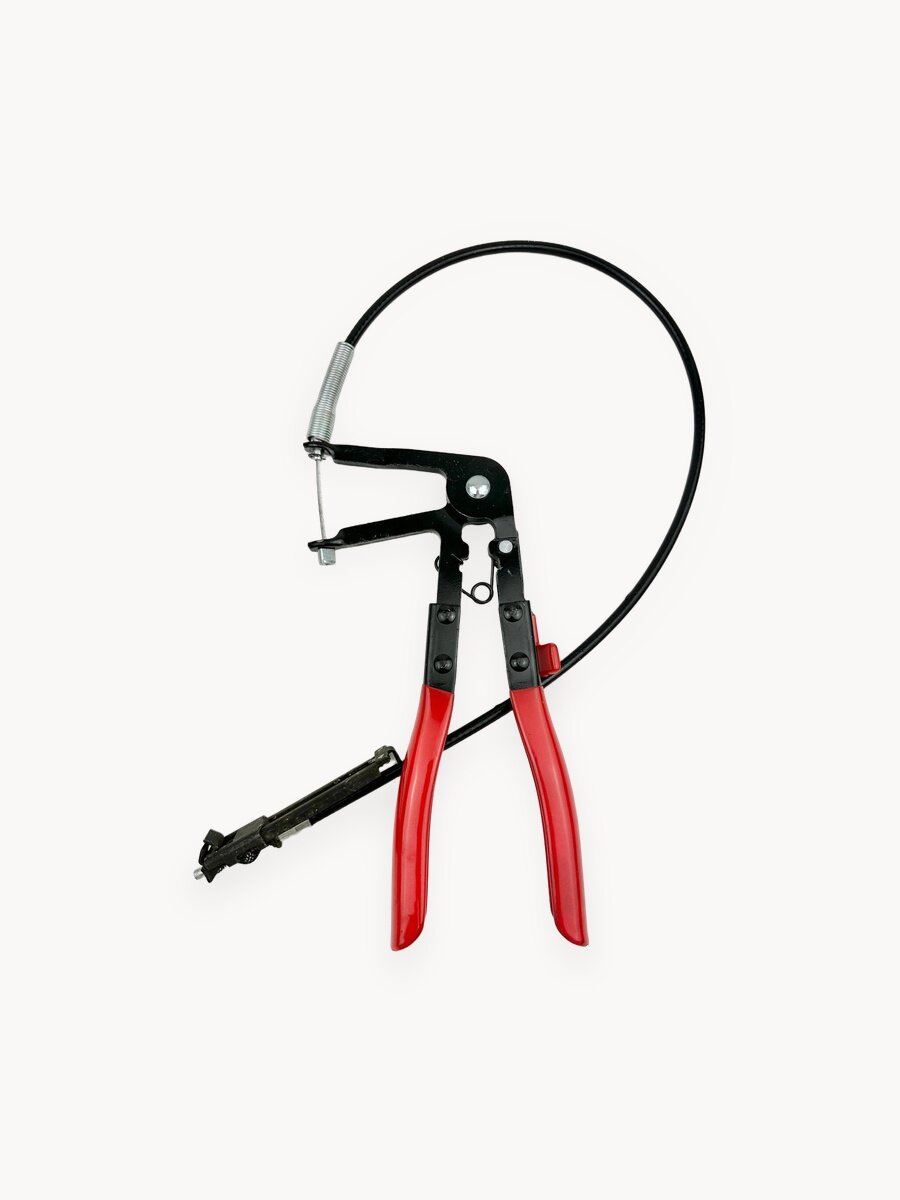 Клещи для самозажимных ( пружинных ) хомутов с гибким захватом