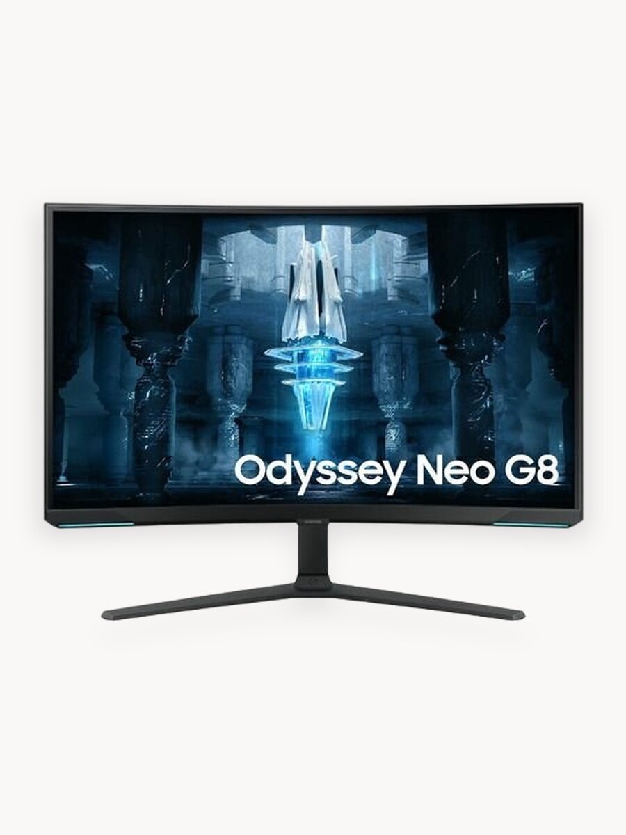 Монитор Samsung Odyssey Neo G8 S32BG852NI 32", черный/белый и черный [ls32bg852nixci]