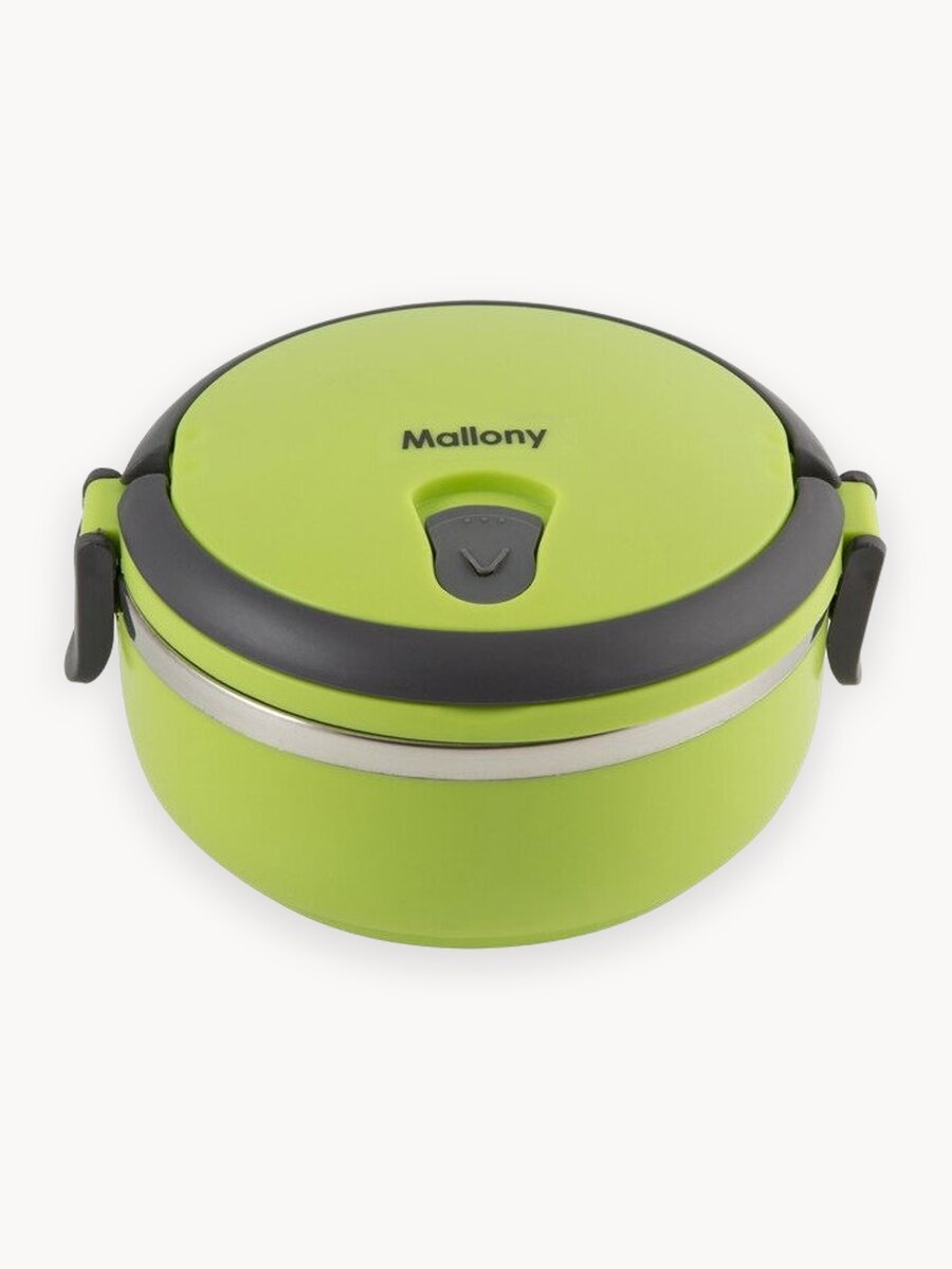 Термоконтейнер MALLONY 74037 SEMPLICE 0,6 л, зеленый