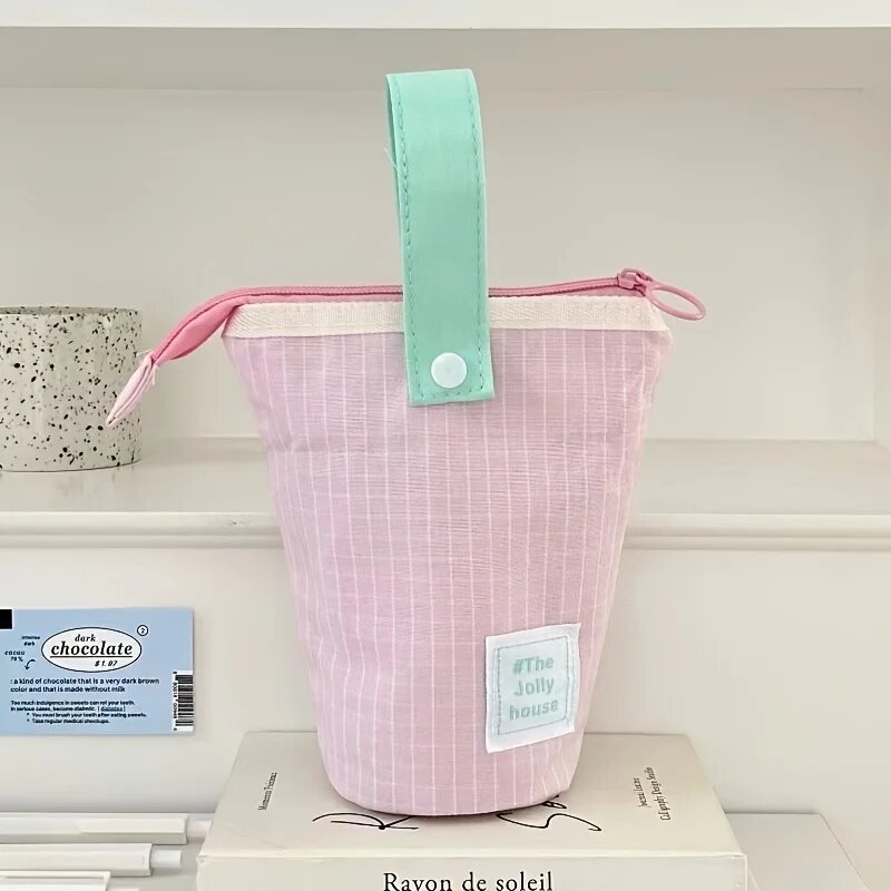 Розовый пенал Jolly House, большой, Pink