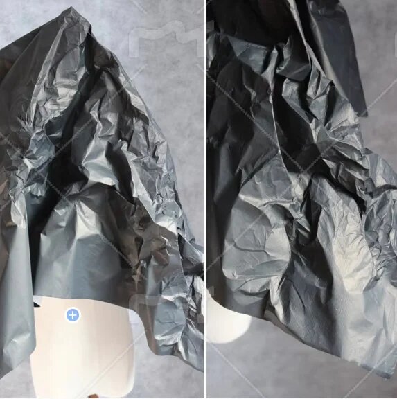 Нетканая ткань Tyvek Dupont черная 10x10 см