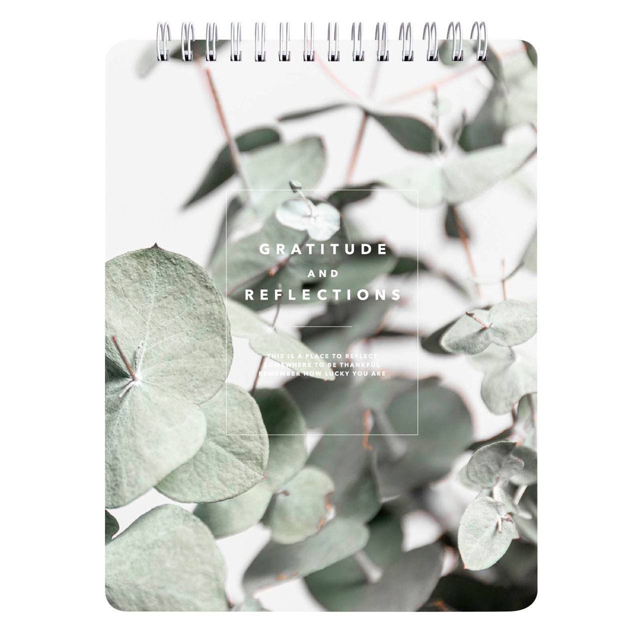 Блокнот Be Smart Botanica, 156х207 мм, 80л, клетка, мягкий переплет, спираль, эвкалипт