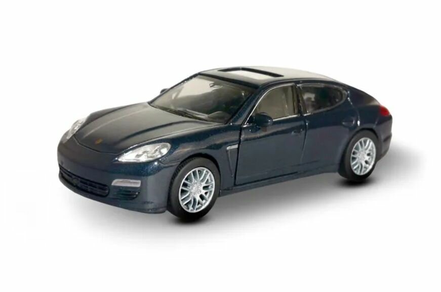 Машинка металлическая Модель 1:38 Porsche Panamera S черно-синий