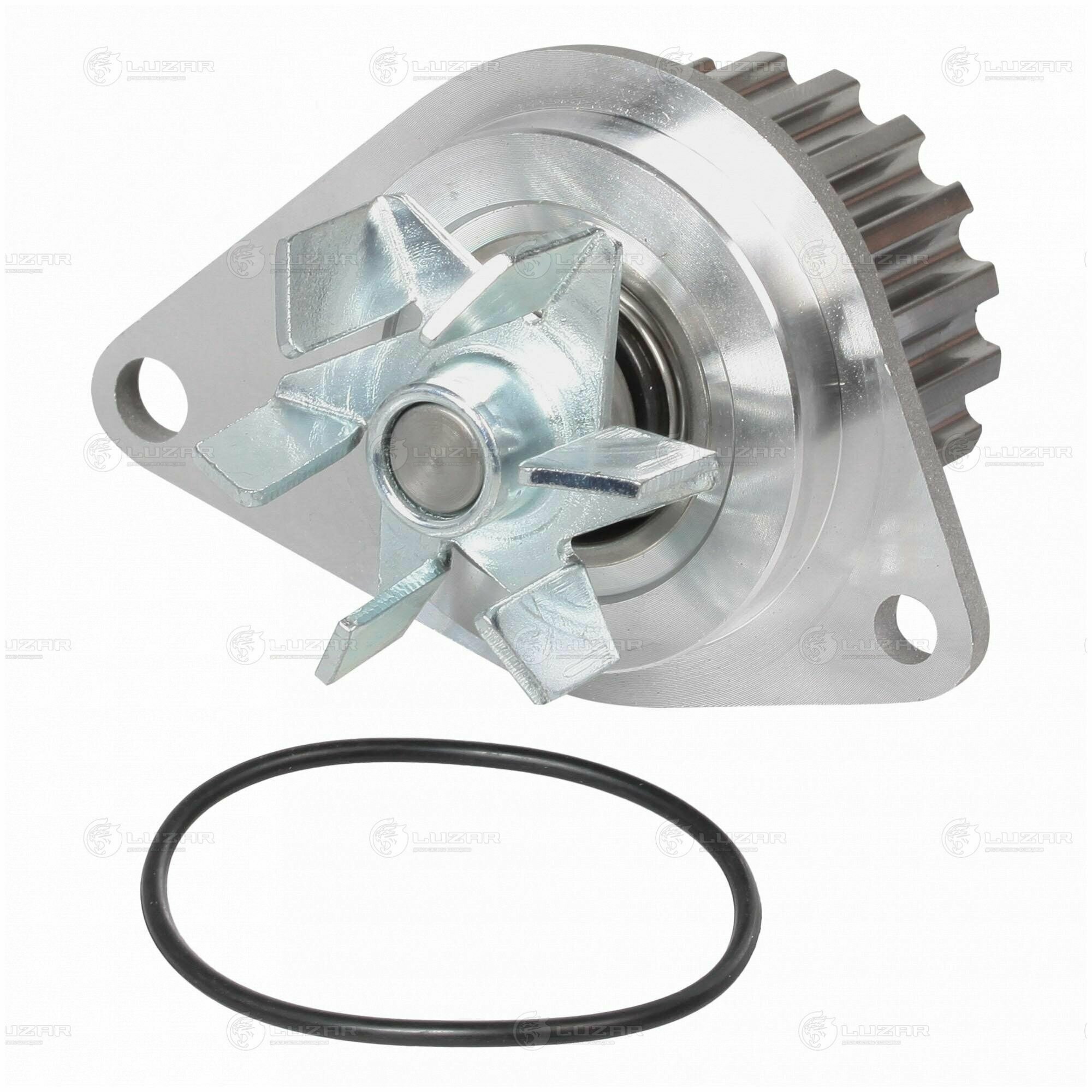 Насос водяной для а/м Citroen C3 (03-)/Peugeot 206 (98-) 1.1i/1.4i TU (шкив 18 зуб.) (LWP 2, LUZAR LWP2023
