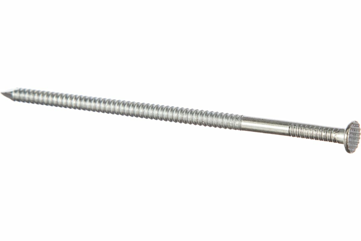 Tech-Krep 124602 Ершеный оцинкованный гвоздь 90 мм 600 г в коробке для древесины