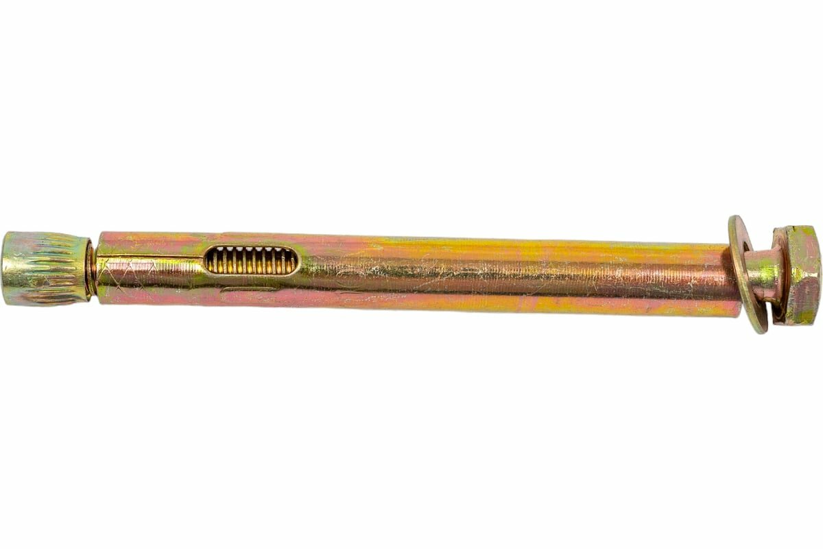 Металлсервис анкерный болт М10x100, набор из 10 шт, крепеж 1229512, крепеж для монтажа